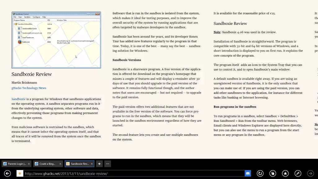 kusoma view internet explorer-11