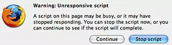 Warskôging Unresponsive Script