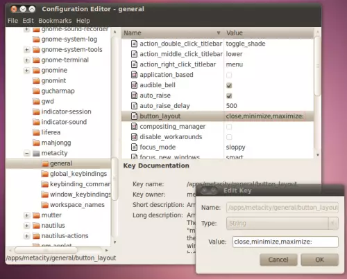 Modifiez les contrôles de la fenêtre de gauche à droite dans Ubuntu 15019_1