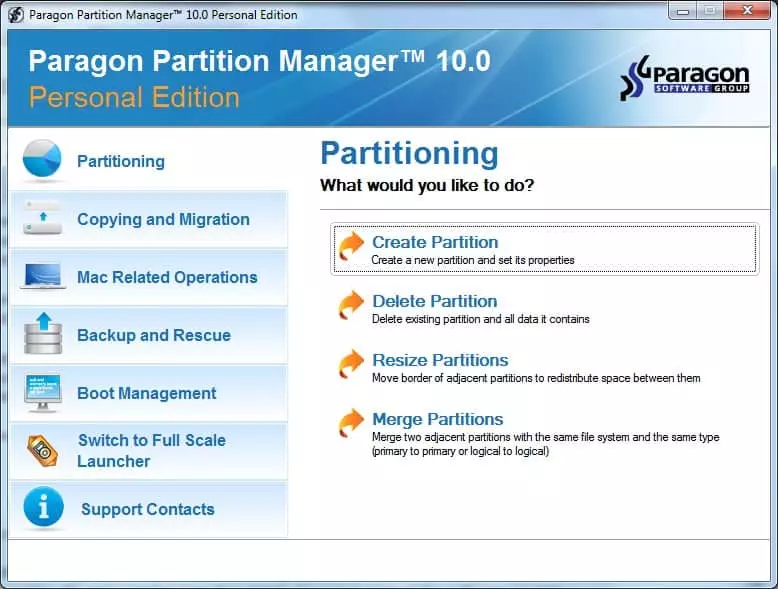 Partition Manager 10 personīgais pārskats [GotD] 15040_1