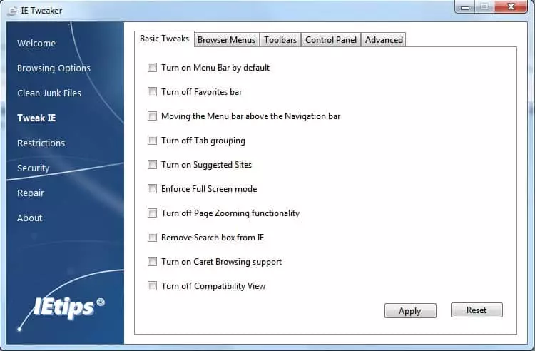 Internet Explorer Tweaker 15046_1