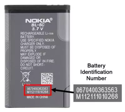 Nokia toe manatua bl-5c maa fa'ata'ita'iga 2