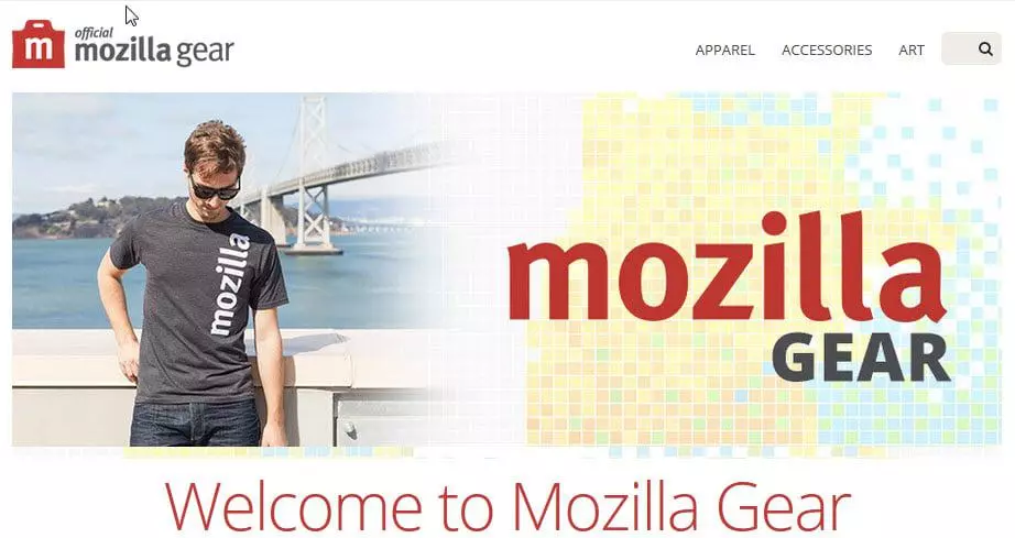 mozilla įranga