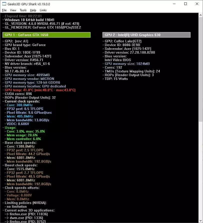 GPU මෝරා සවිස්තරාත්මක දසුන