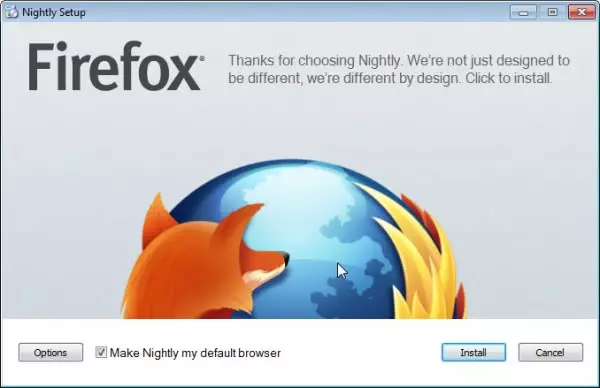 Firefox フルバージョン ダウンロード