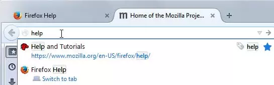 Firefox טאַגס