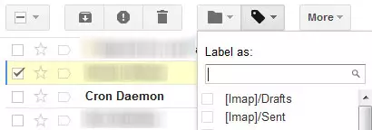 gmail етикети