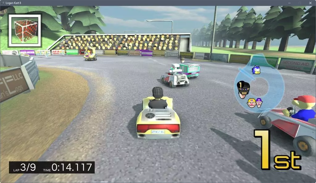 Logan Kart Mario Kart