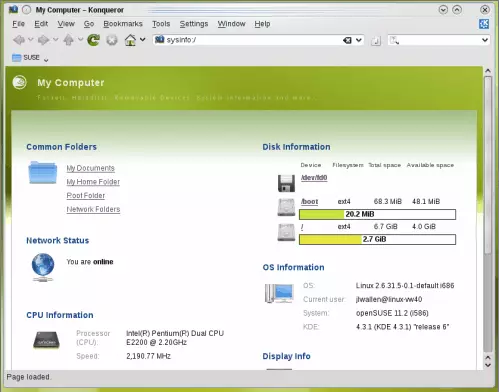 „Инструментът за добре дошли“ на OpenSuSE 16101_2