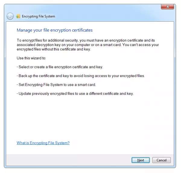 encryption windows