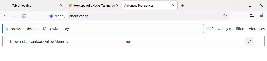 porwr.tabs.unloadOnLowMemory