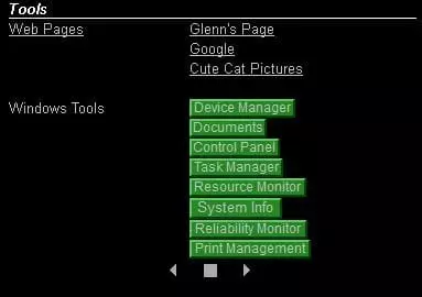 desktop info advanced nplooj ntawv