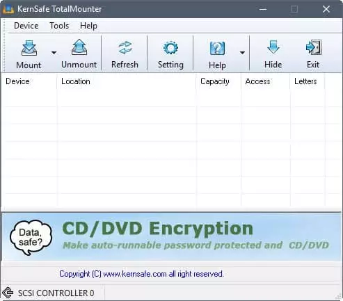 kernsafe totalmounter