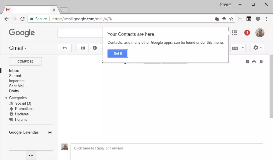 contatos do gmail