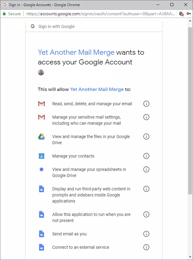 gmail erişimi
