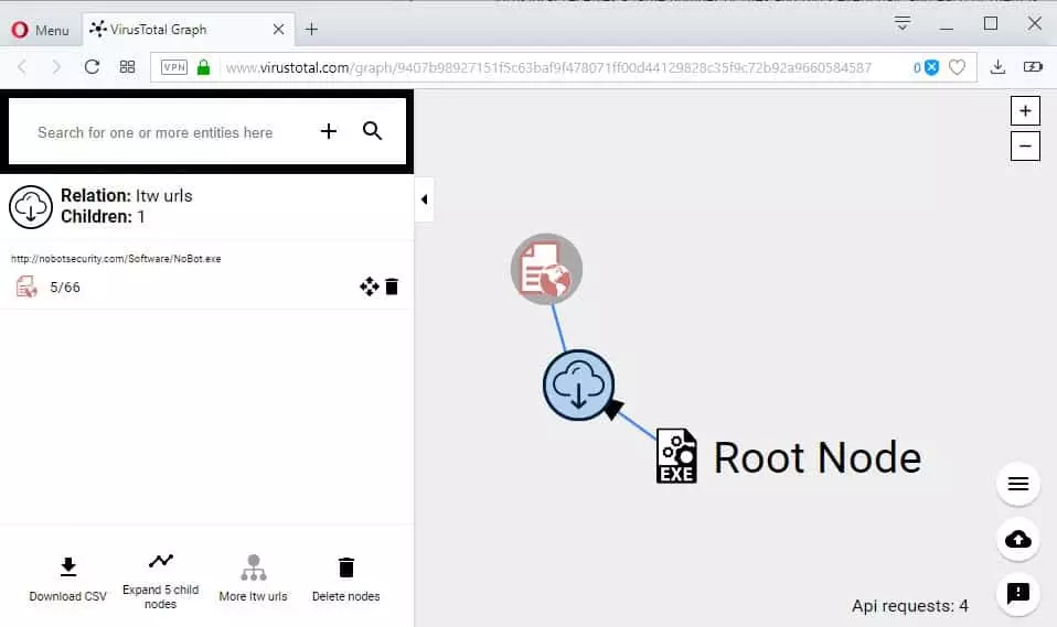 virustotal graph