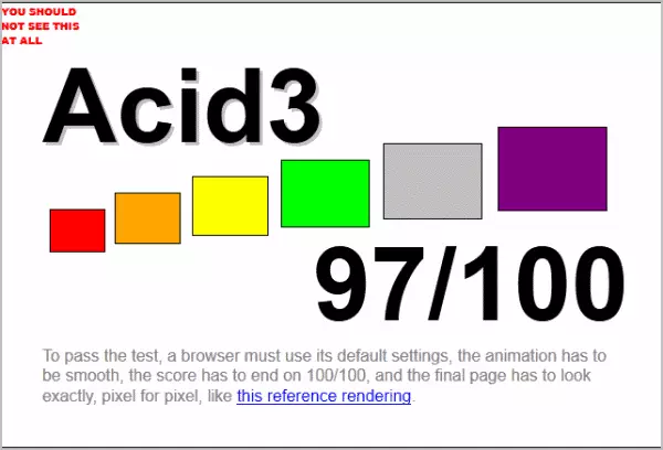 Firefox acid3