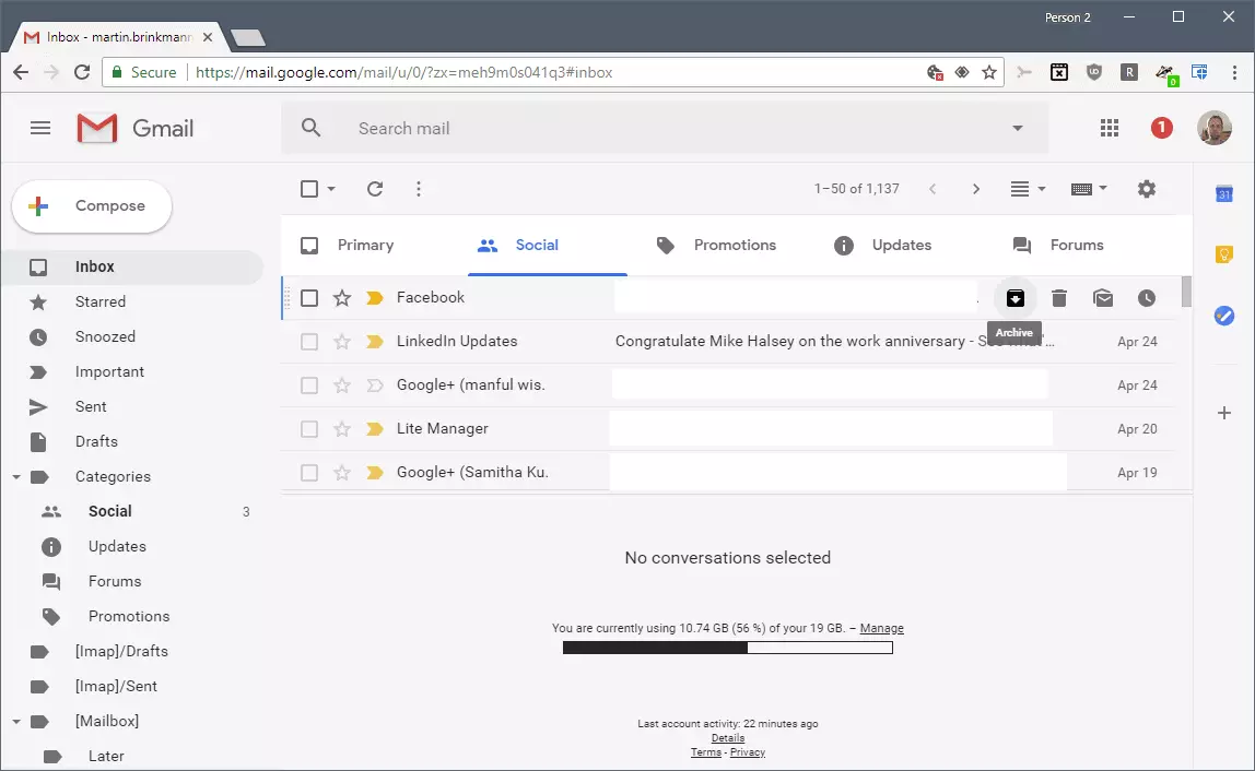 Täze Gmail interfeýsini halaýan we halamaýan zadym