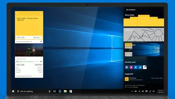 Windows 10 ювілейне оновлення ink
