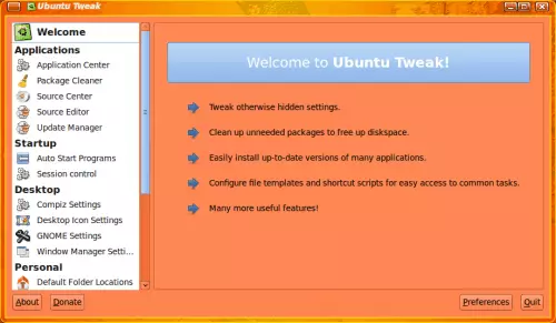 Ubuntu Tweak ဖြင့် သင်၏ Ubuntu ကို ပြင်ဆင်ပါ။ 16602_1