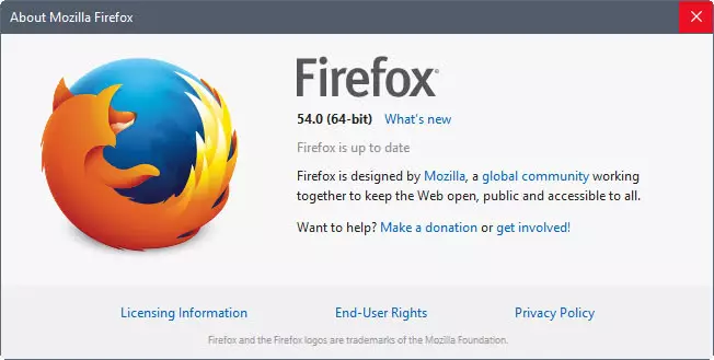 파이어폭스 54.0