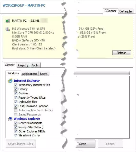 cleaner network