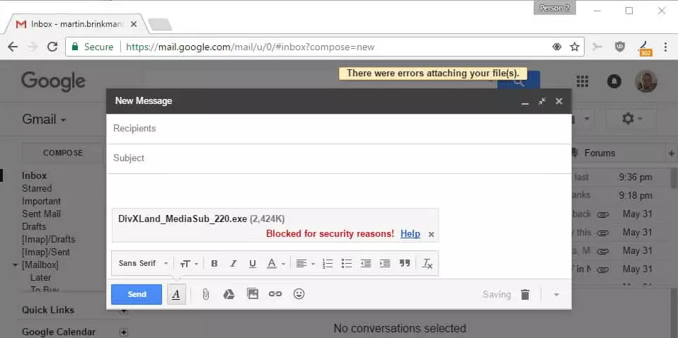 Google lance de nouvelles fonctionnalités de sécurité Gmail