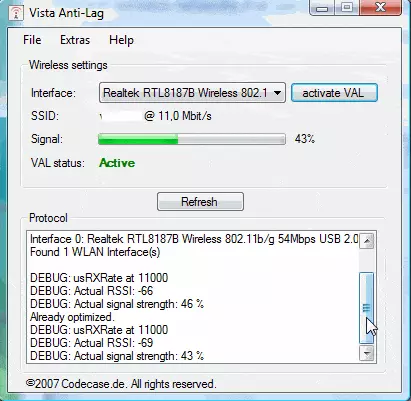 vista anti-lag