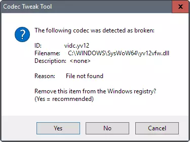 problem z kodekiem Windows