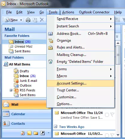 Come trovare i tuoi file PST in Microsoft Outlook 2007 e 2010