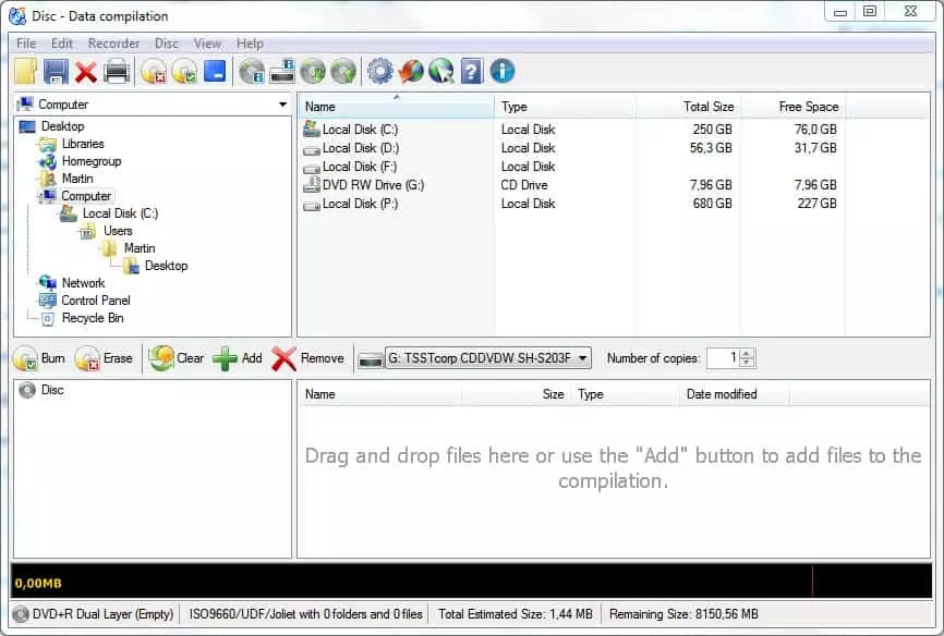 Libreng CD Burning Software 17100_2