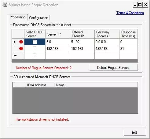 Microsoft Rogue Detection Tool