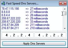 vysokorýchlostný dns server