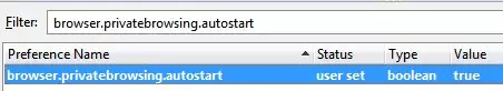 Autostart Firefox Dalam Mode Penjelajahan Pribadi 17133_1