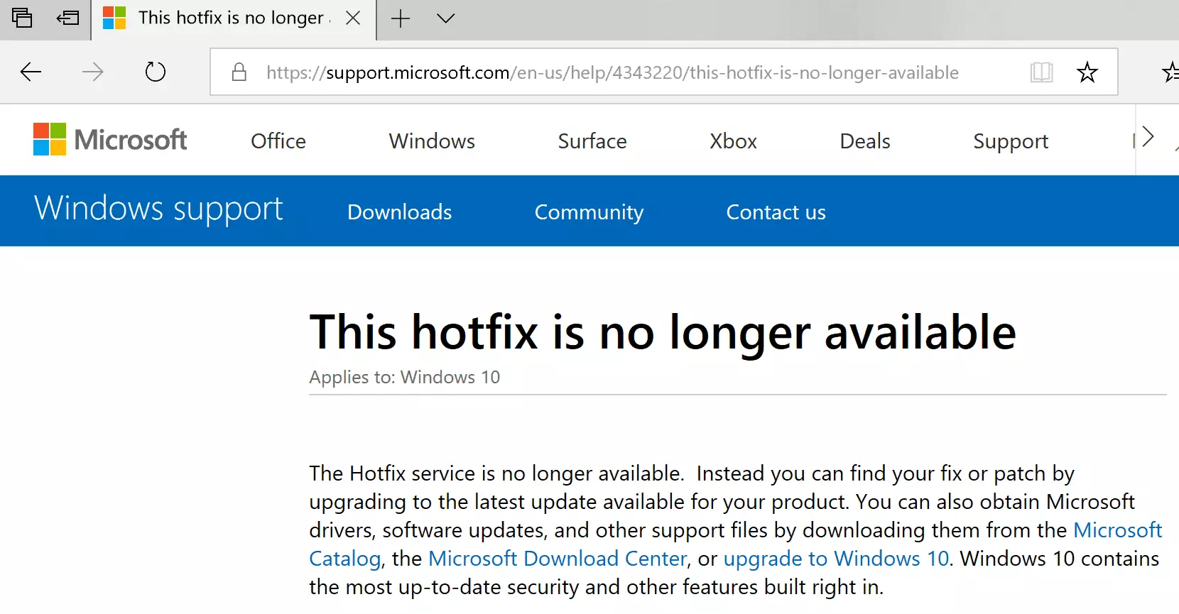 Windows servisa hitnih popravki nije dostupan