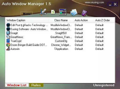 auto window manager