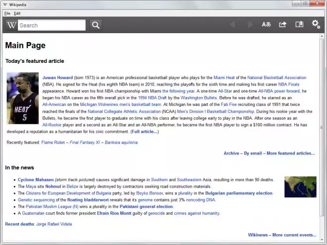 wikipedia အက်ပ်