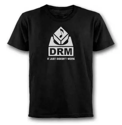 camiseta anti-drm