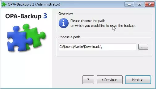 Microsoft Office backup