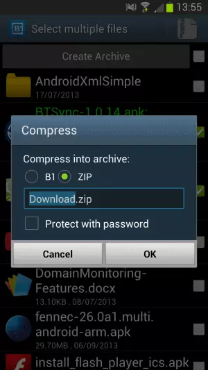 android yenza i-archive