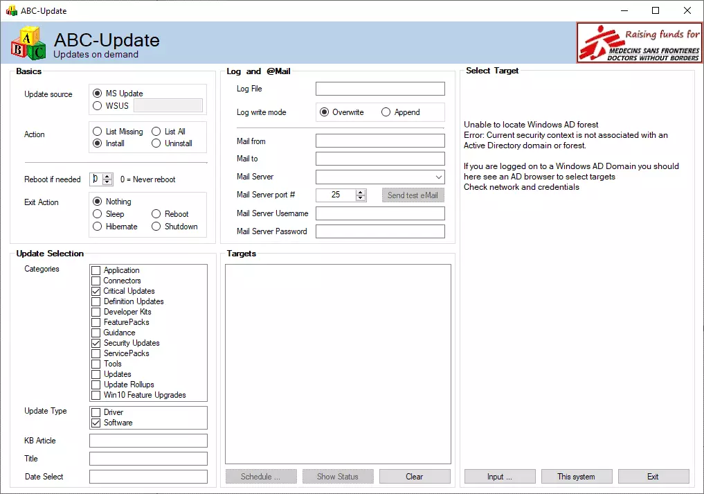 abc-update manajemén apdet windows