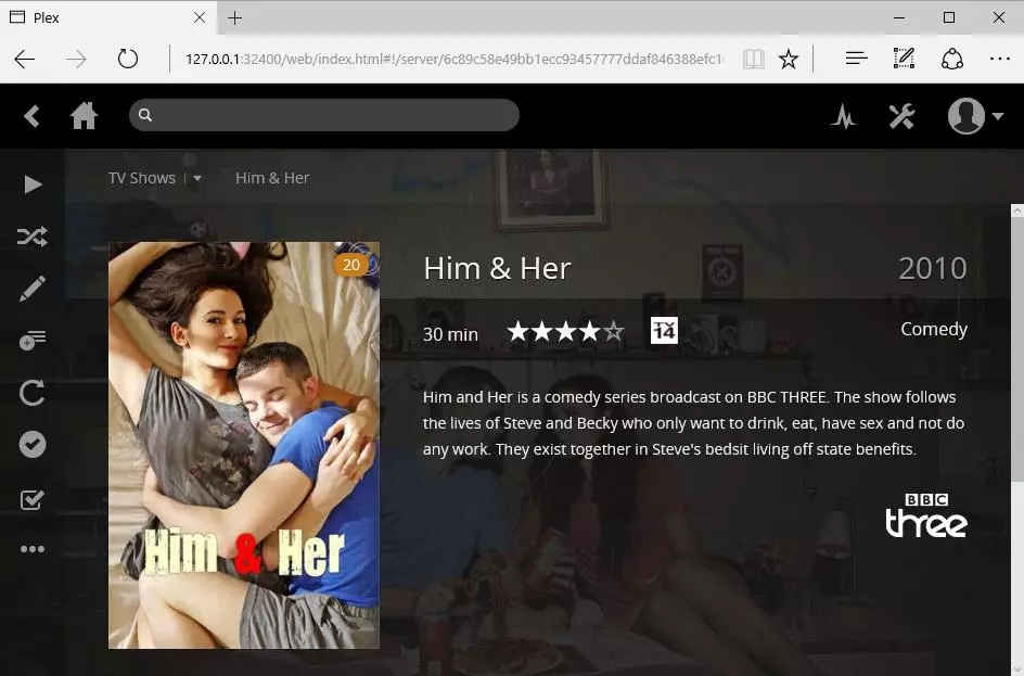 plex media seriveri 1.0