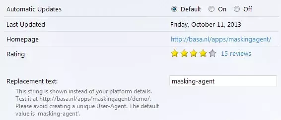 masking agent