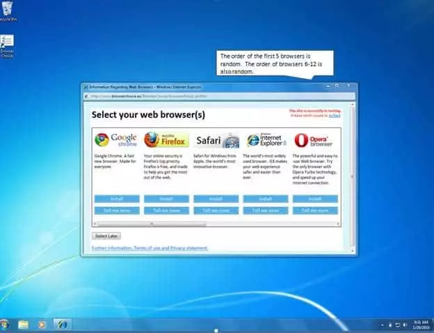 Windows Tarayıcı Seçim Ekranı Avrupa'da Karışıklığa Neden Olacak 17698_2