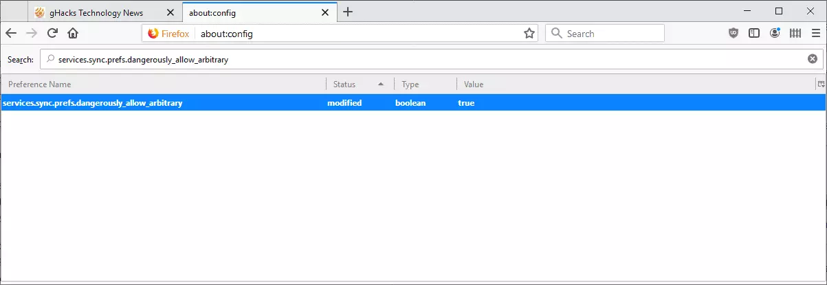 firefox sinhronizē visu