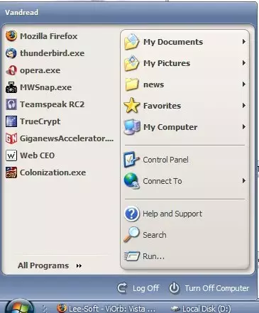 Windows Vista-startknop voor XP 17738_1