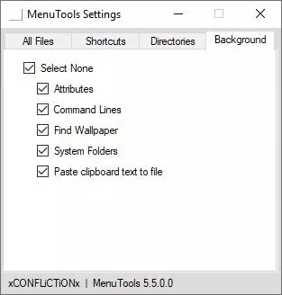 MenuTools in-directory