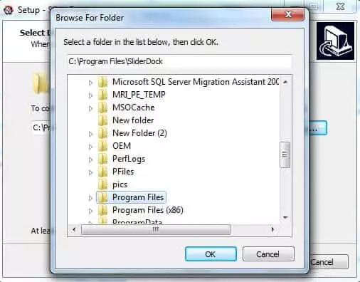 folder instalasi