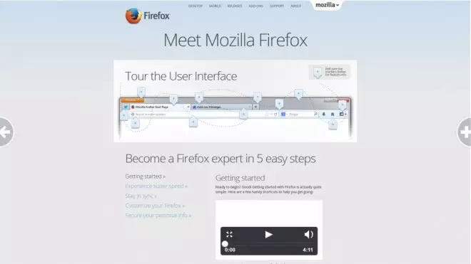 Firefox daaqadaha 8