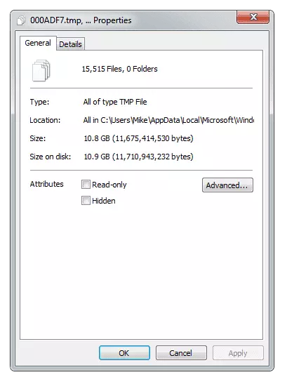 Ngabersihan File Samentara Windows Live Mesh 18030_3